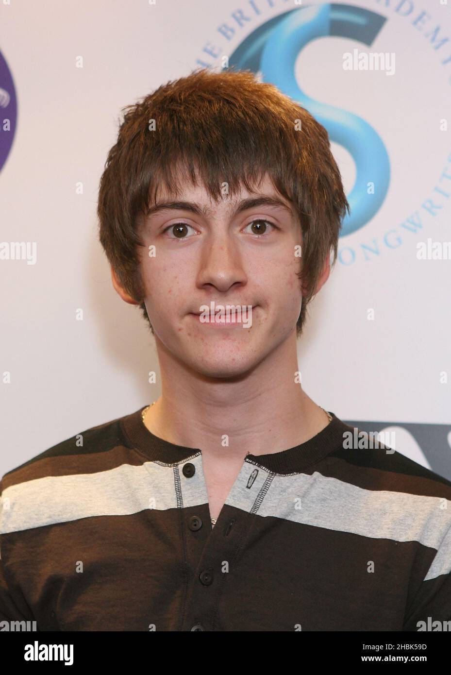 Alex turner from the arctic monkeys attending the ivor novello hi-res ...