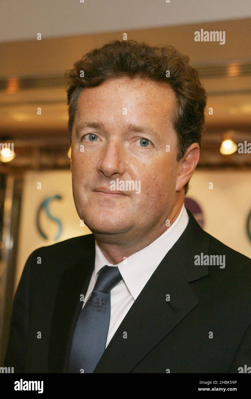 Piers morgan attending the ivor novello awards hi-res stock photography ...