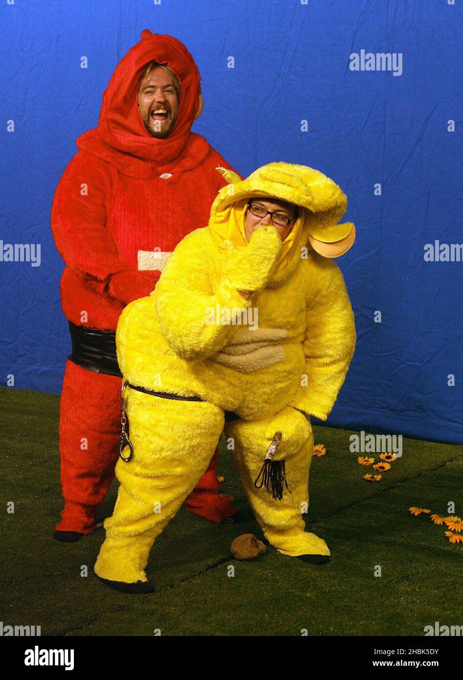 Filming for the Friday Night Project (TX: Friday 1 June 2007, Channel 4 ...