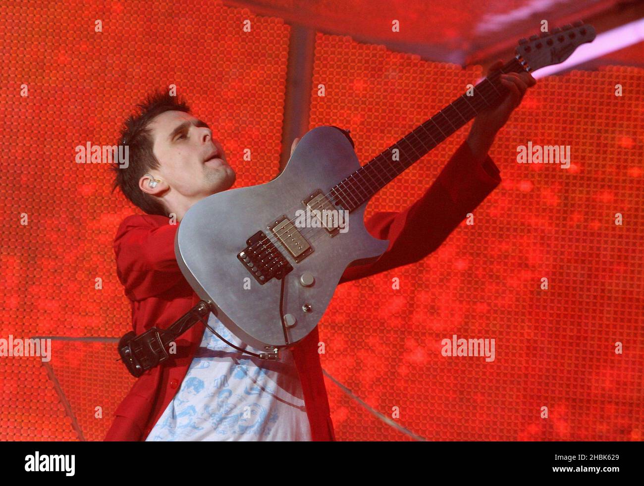 Muse live in concert at Wembley Stadium in London Stock Photo - Alamy