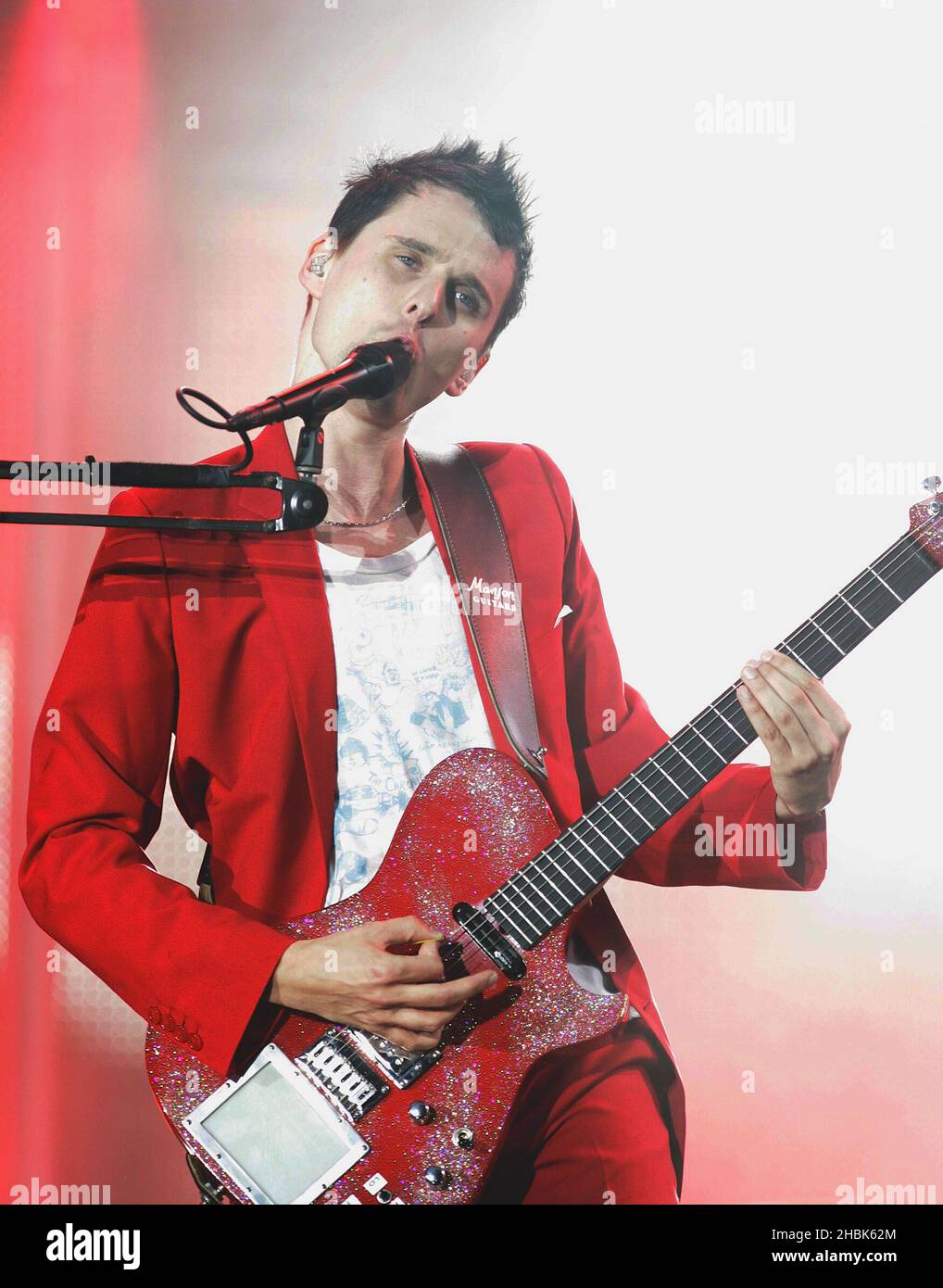 Muse live in concert at Wembley Stadium in London Stock Photo - Alamy