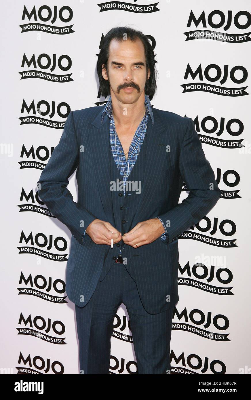 Nick Cave at the Mojo Awards at The Brewery, London Stock Photo - Alamy
