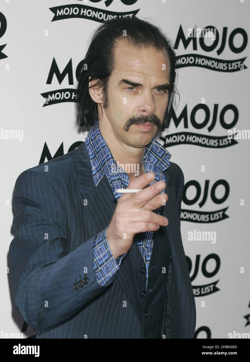Nick Cave at the Mojo Awards at The Brewery, London Stock Photo - Alamy