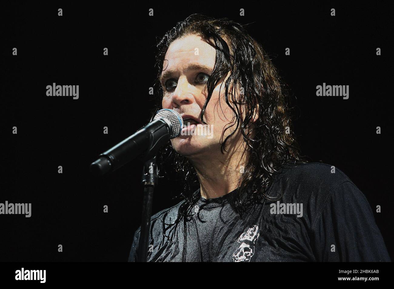 Ozzy Osbourne performs in concert at Wembley Arena in north London ...