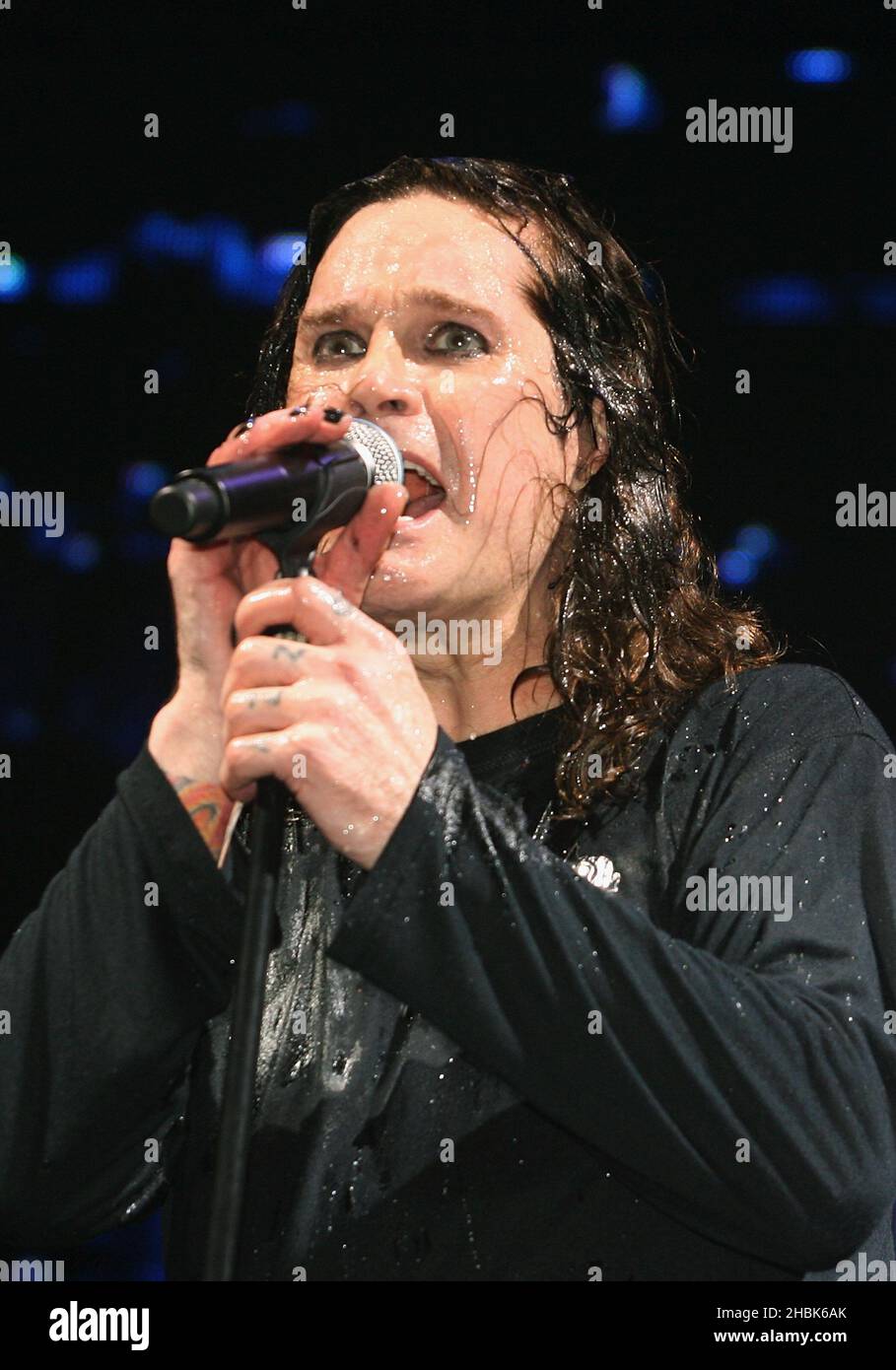 Ozzy Osbourne performs in concert at Wembley Arena in north London ...