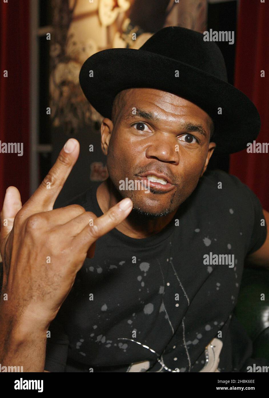 Darrell McDaniels of Run DMC at the Hard Rock Cafe Backstage at Hyde ...