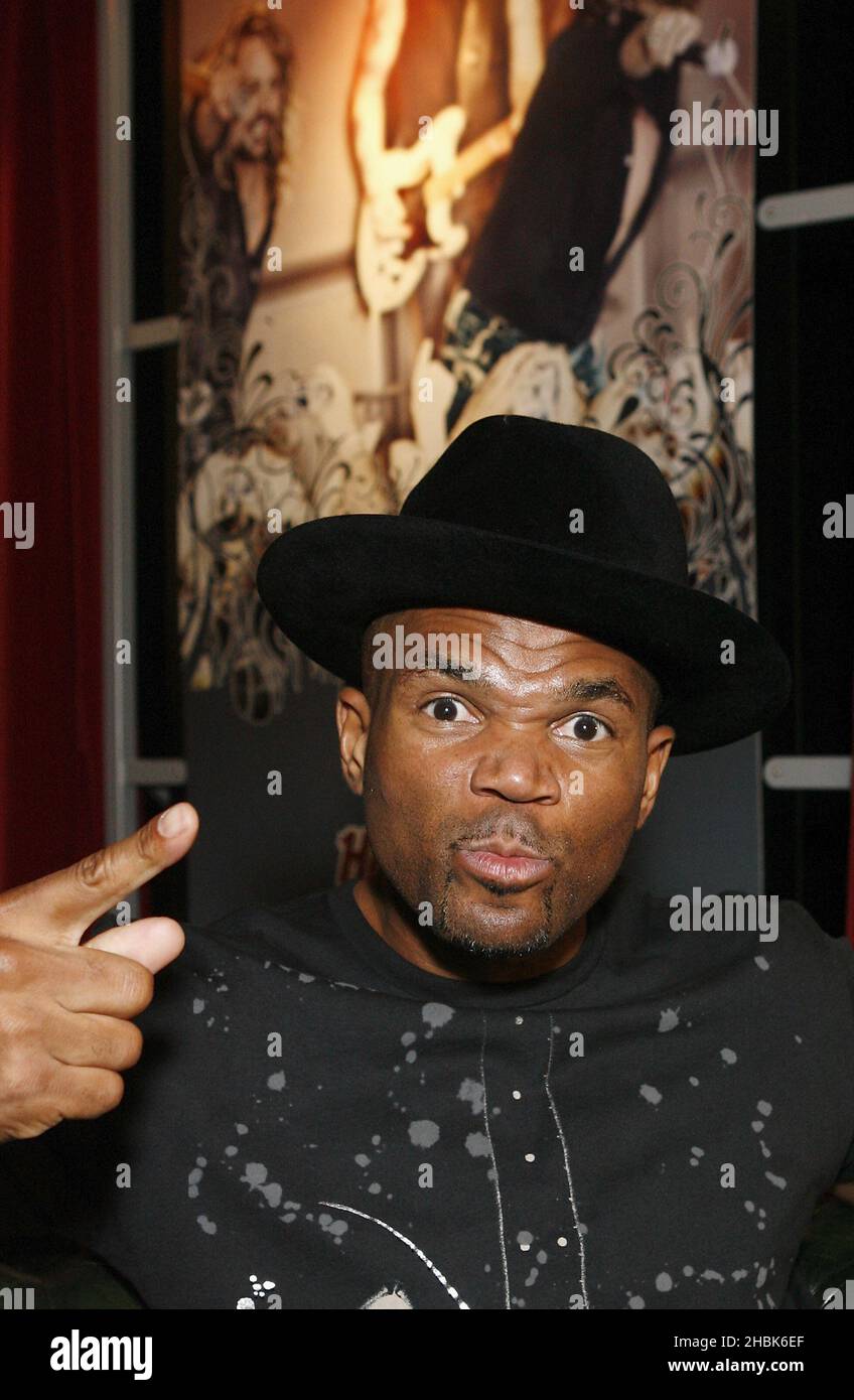 Darrell McDaniels of Run DMC at the Hard Rock Cafe Backstage at Hyde ...