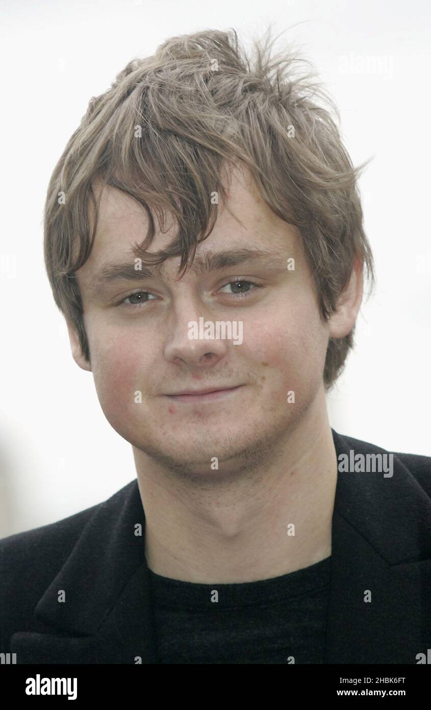 Tom Chaplin from Keane attending the Gibson Guitartown London in ...