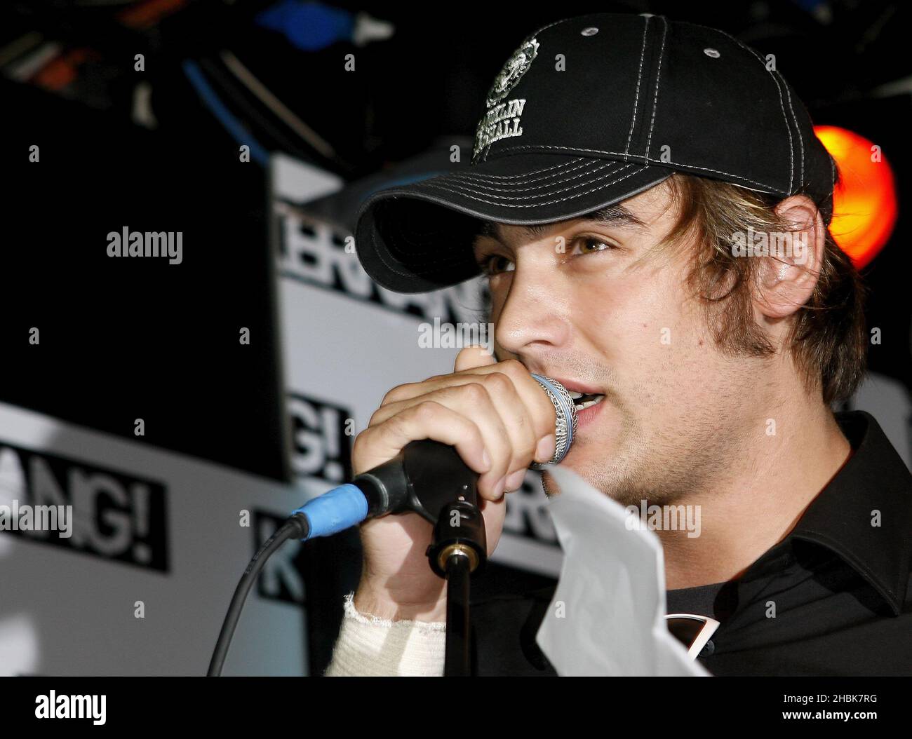 Charlie Simpson of Fightstar attending the Kerrang Day of Rock at ...