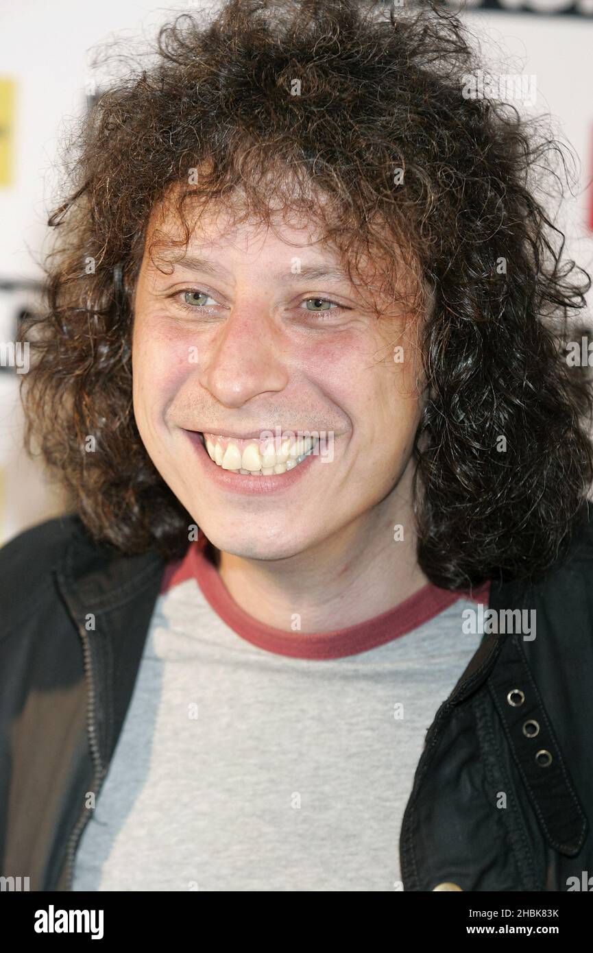 Stuart Cable ex of Stereophonics in the Awards Room at the Kerrang ...