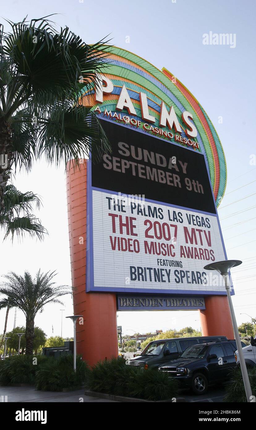 A general view of the Palms Hotel in Las Vegas, which played host to ...