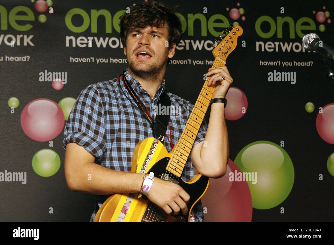 Jack Penate performs at Music Control's My Playlist Party held at ...