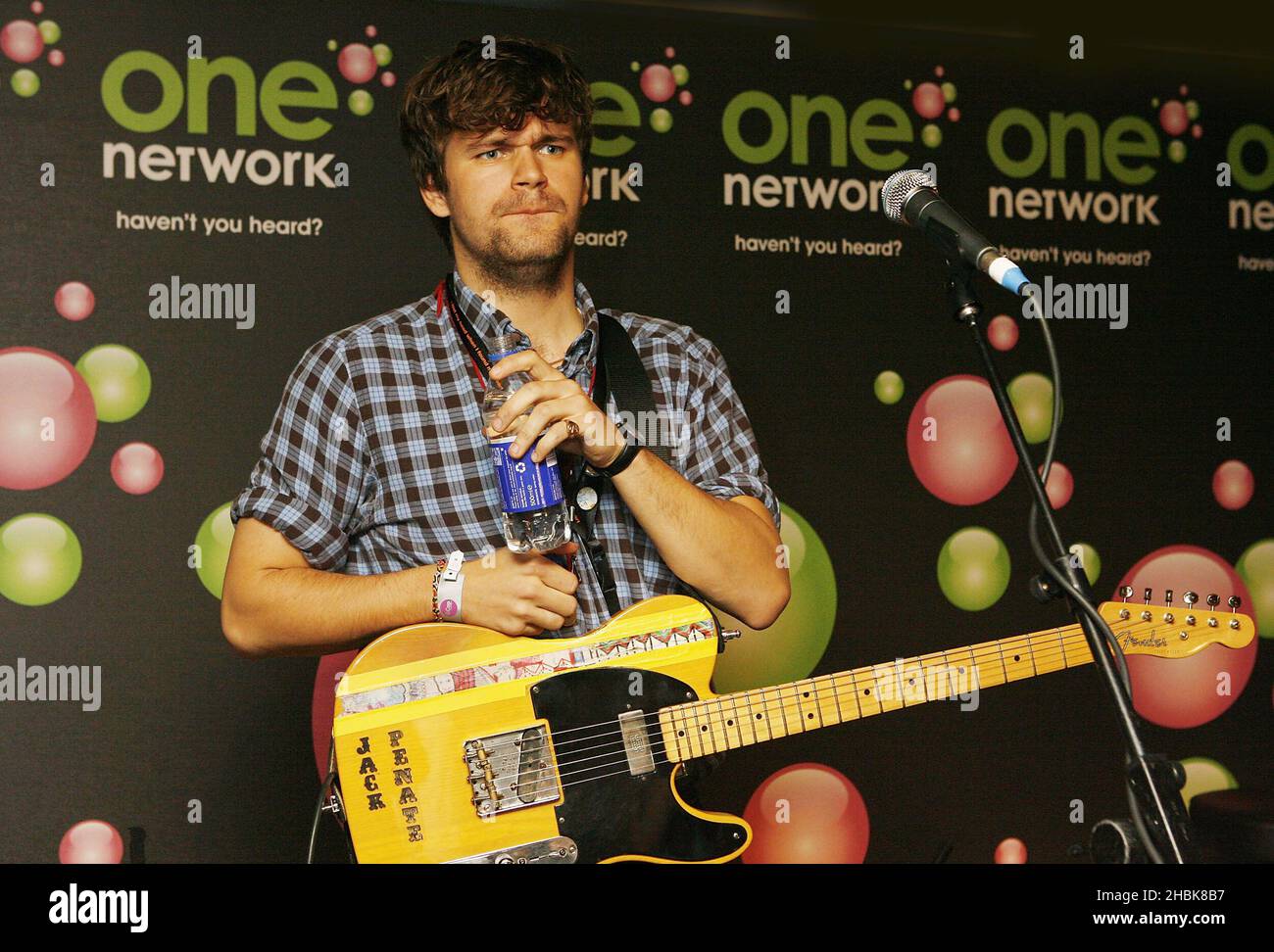 Jack Penate performs at Music Control's My Playlist Party held at ...