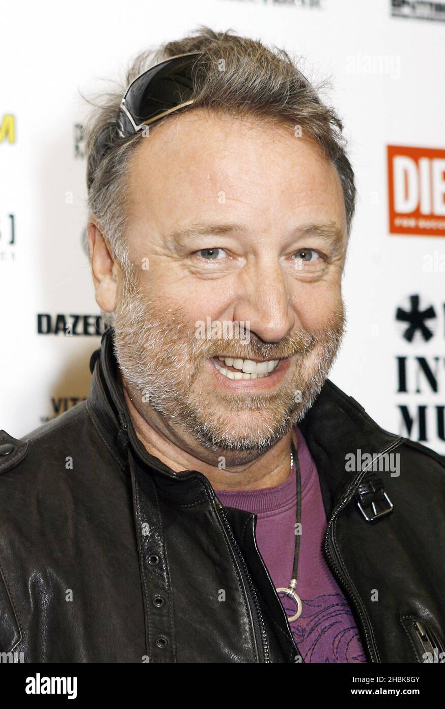 Peter Hook of New Order arrives at the Diesel U Music Awards for ...