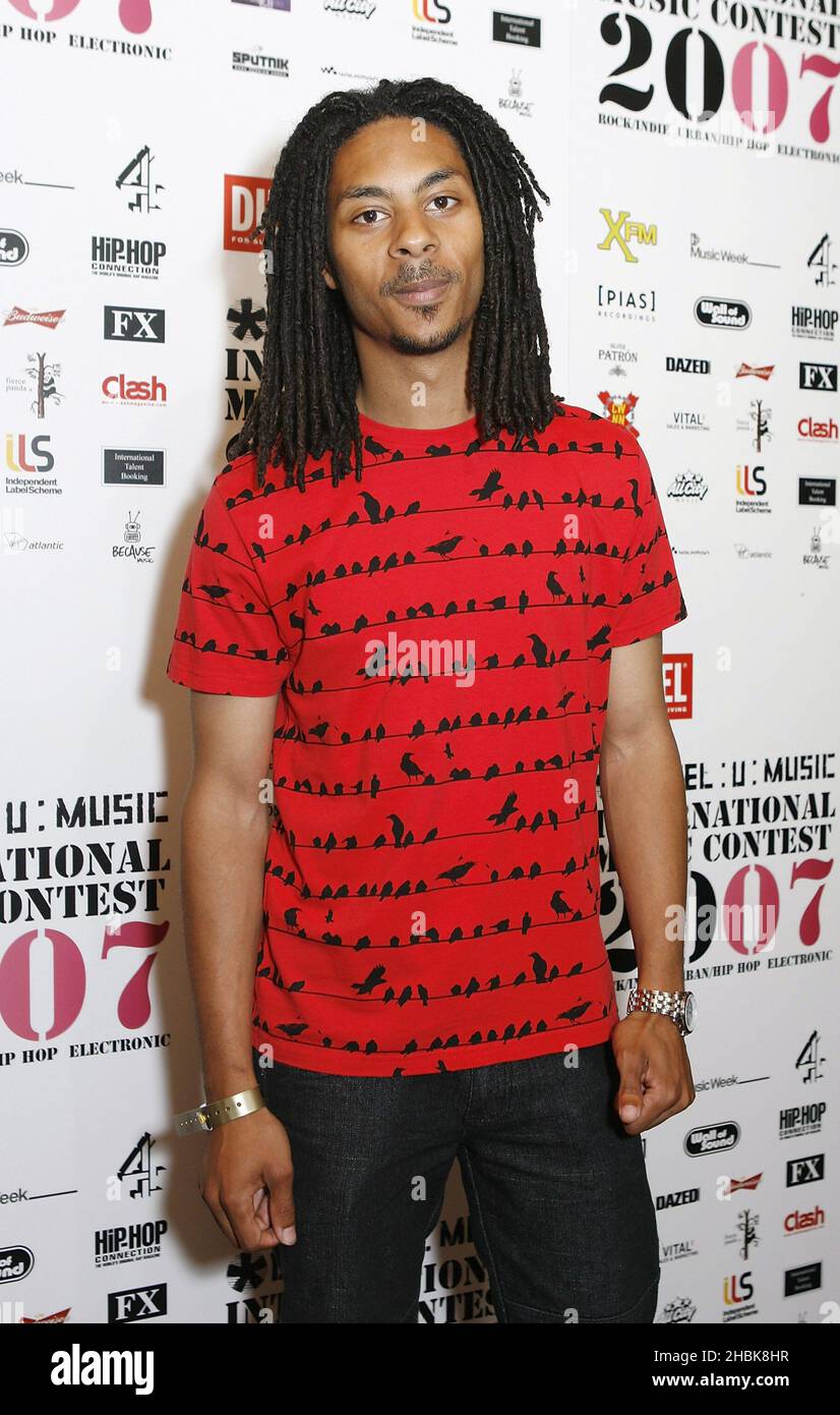 Leon Jean-Marie arrives at the Diesel U Music Awards for unsigned ...