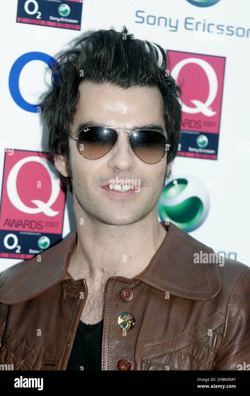 Kelly Jones of The Stereophonics arriving at the Q Awards 2007 at the ...