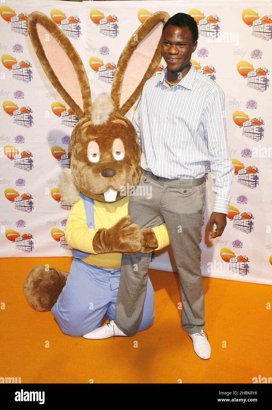 Big Brother 8 winner Brian Belo arriving for the Nickelodeon Kids ...