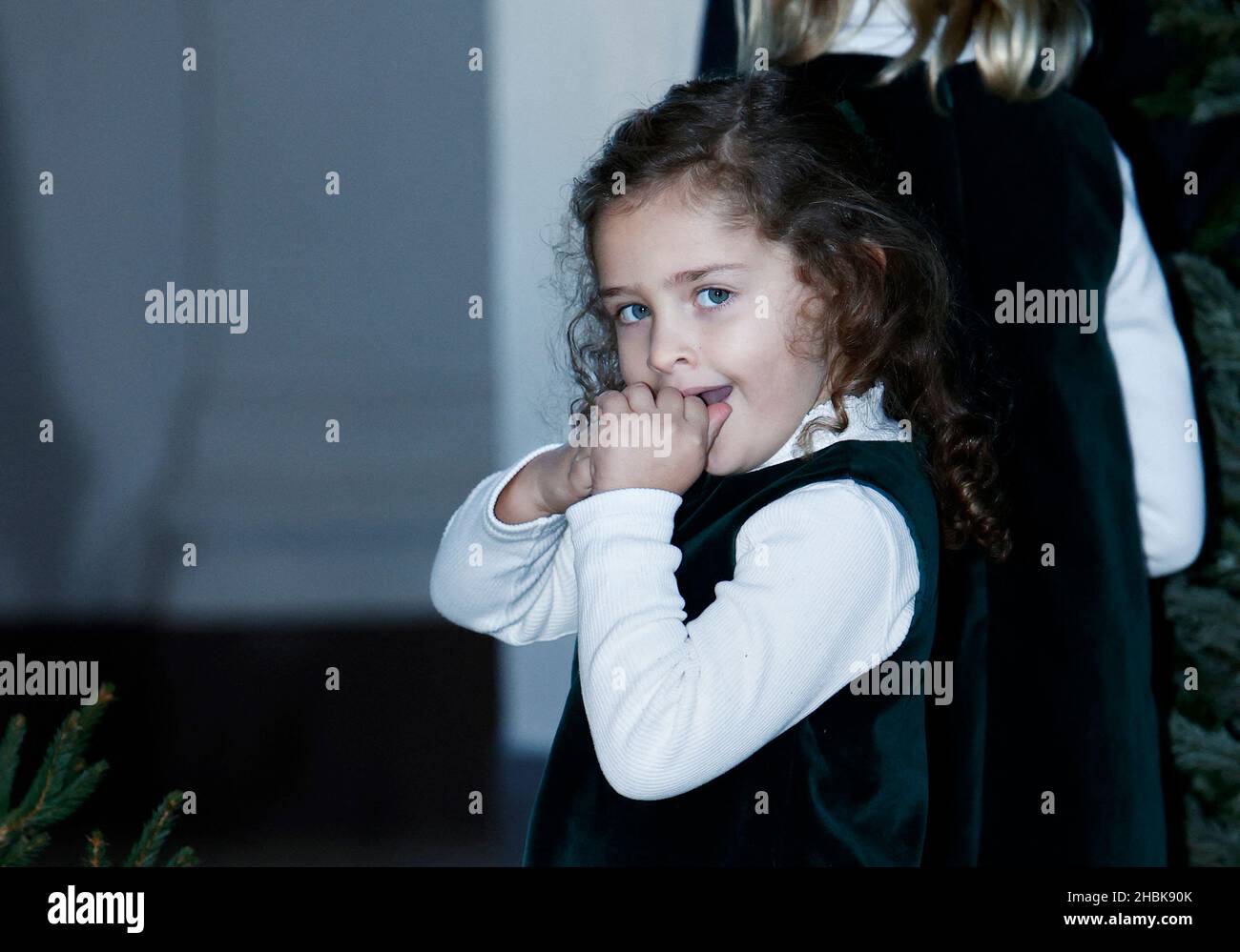 Stockholm, Sweden. 20th Dec, 2021. Sweden's Princess Madeleine, husband ...