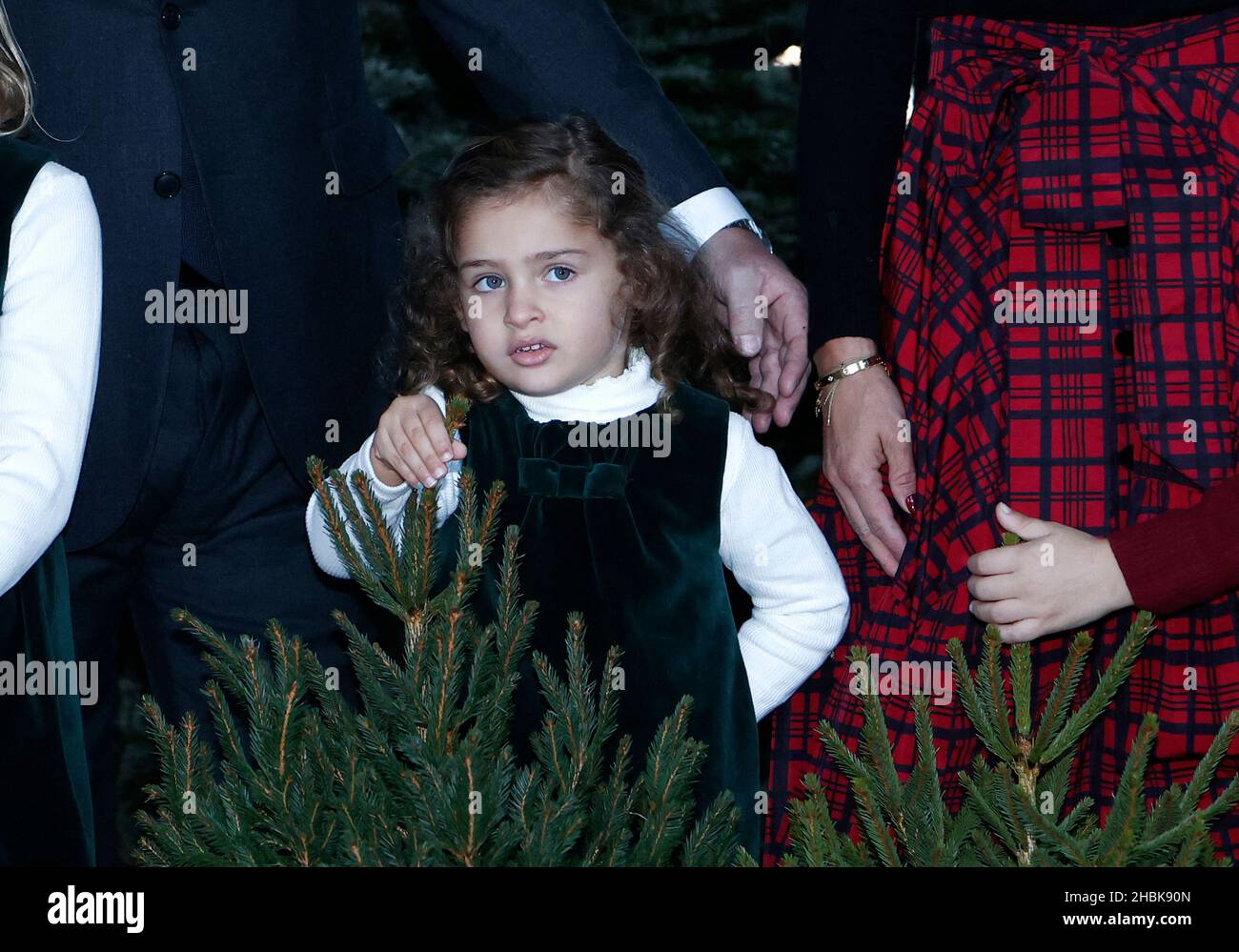 Stockholm, Sweden. 20th Dec, 2021. Sweden's Princess Madeleine, husband ...
