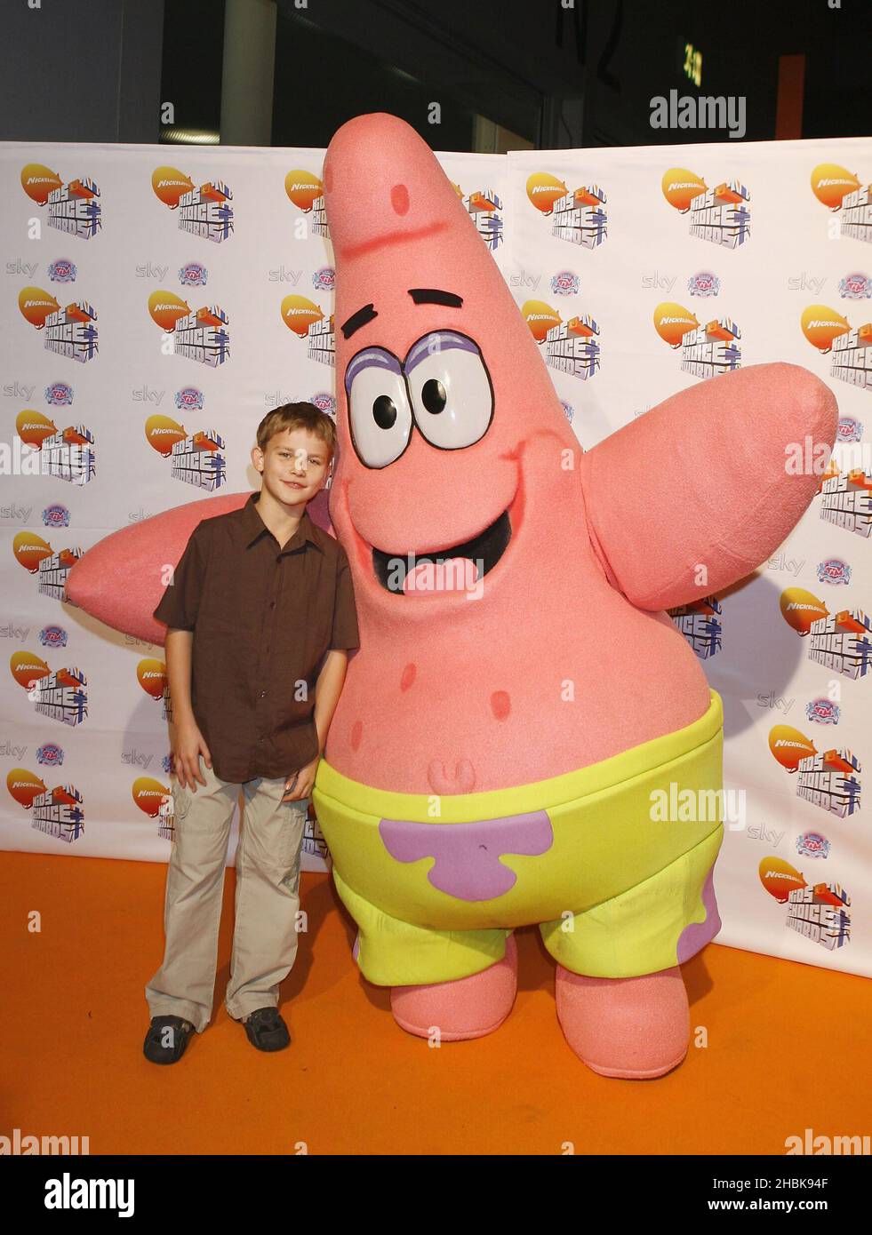 Ben from Nickelodeon arriving for the Nickelodeon Kids Choice Awards at ...