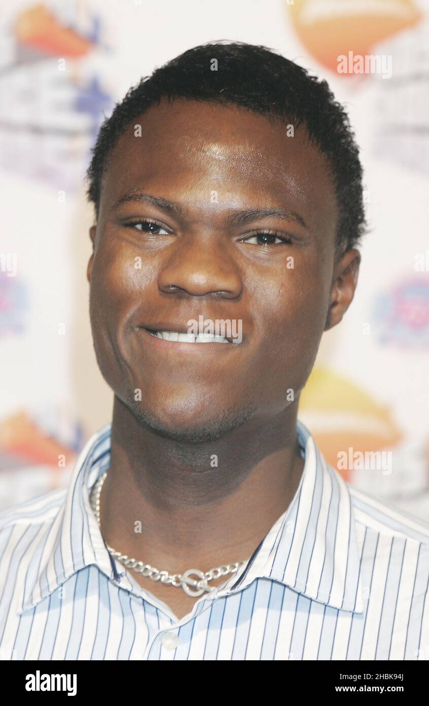 Brian Belbo arriving for the Nickelodeon Kids Choice Awards at Excel in ...