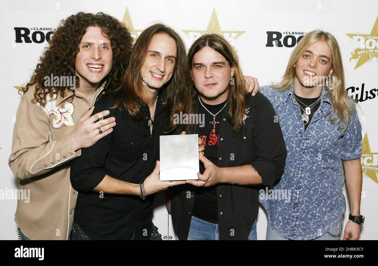 Chris Robertson, Ben Wells, Jon Lawhon and John Fred Young of Black ...