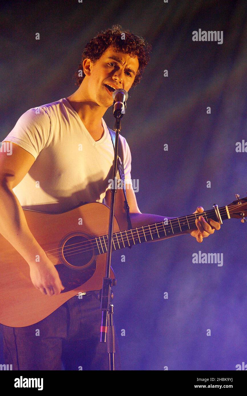 Richard Fleeshman Performs On Stage At The 15th Anniversary At The G A