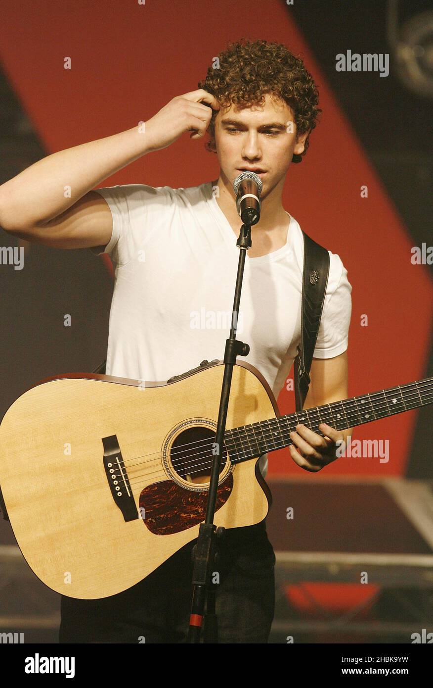 Richard Fleeshman Performs On Stage At The 15th Anniversary At The G A