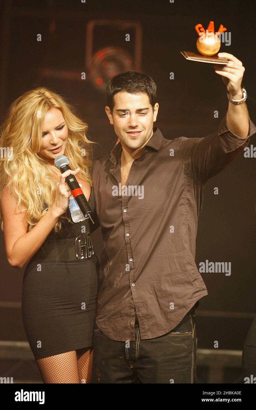 Nadine Coyle of Girls Aloud and Jesse Metcalfe on stage at the 15th ...