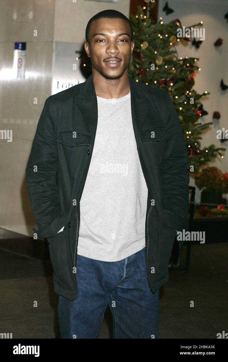 Ashley Walters arrives at the Women in Film and Television Awards at ...