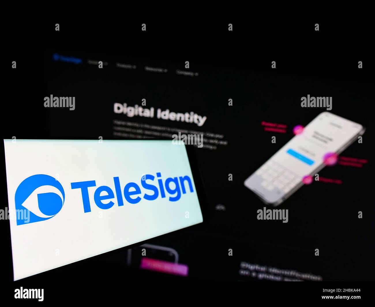 Logo telesign hi-res stock photography and images - Alamy