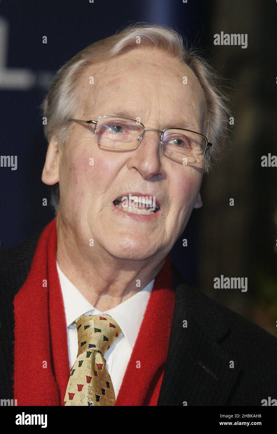 Nicholas Parsons arrives at the London premiere of Cirque du Soleil's ...