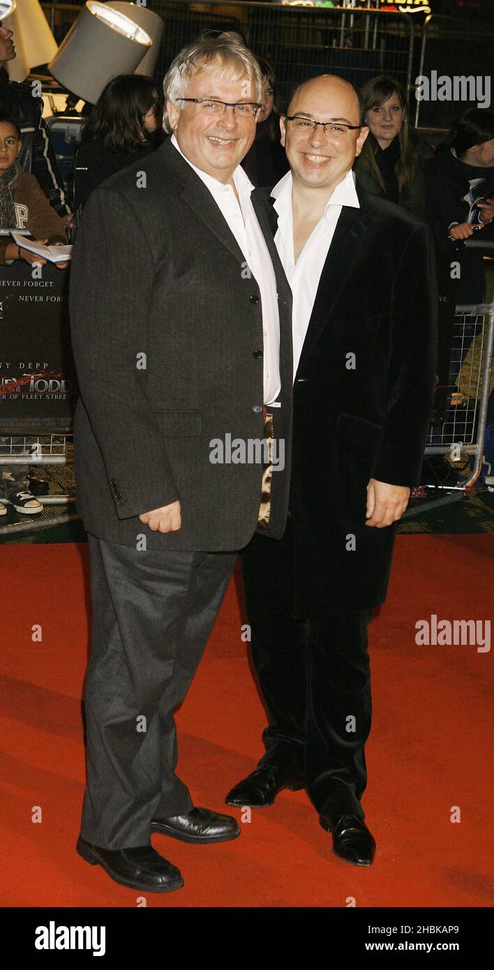 Christopher Biggins and partner Neil Twimaps arrive for the premiere of ...