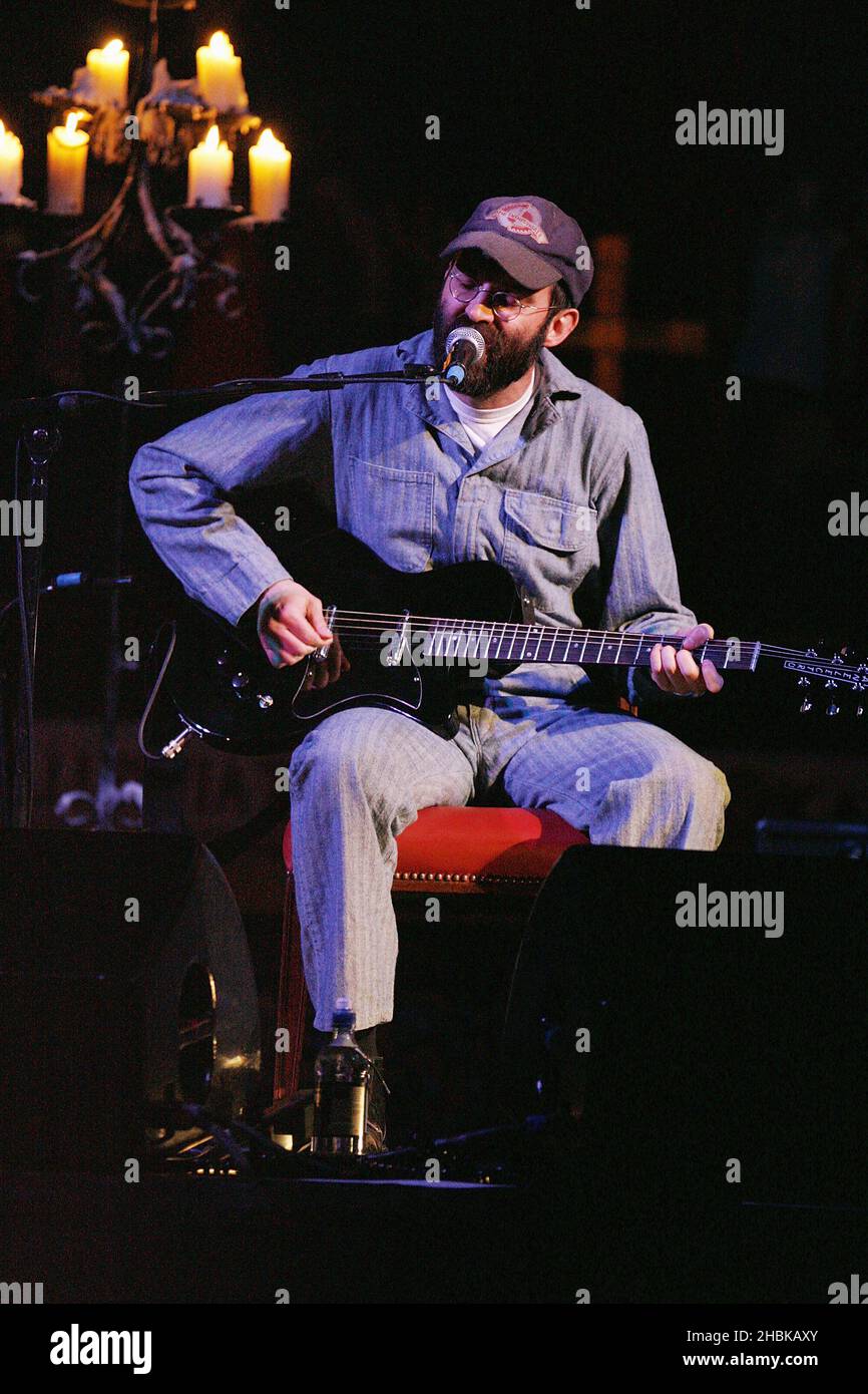 'E' Mark Everett of The Eels's signs copies of his autobiography 'The ...