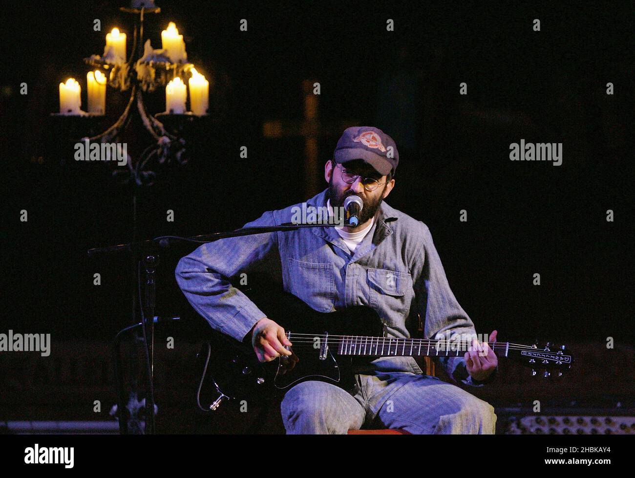 'E' Mark Everett of The Eels's signs copies of his autobiography 'The ...