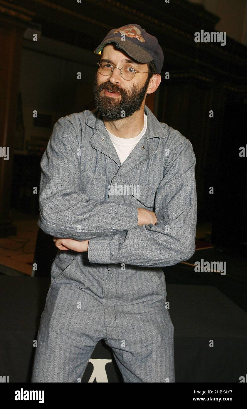 'E' Mark Everett of The Eels's signs copies of his autobiography 'The ...