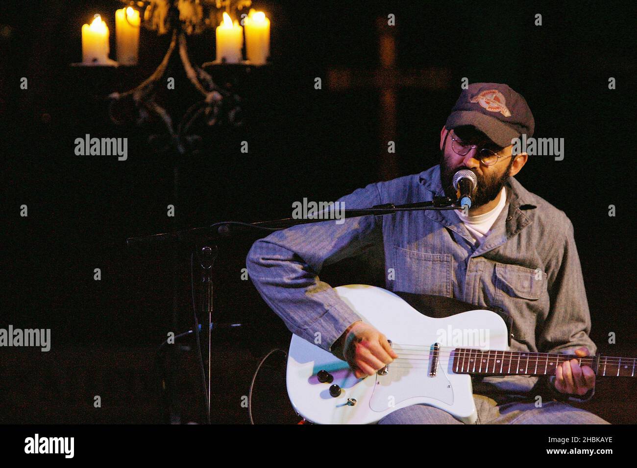 'E' Mark Everett of The Eels's signs copies of his autobiography 'The ...