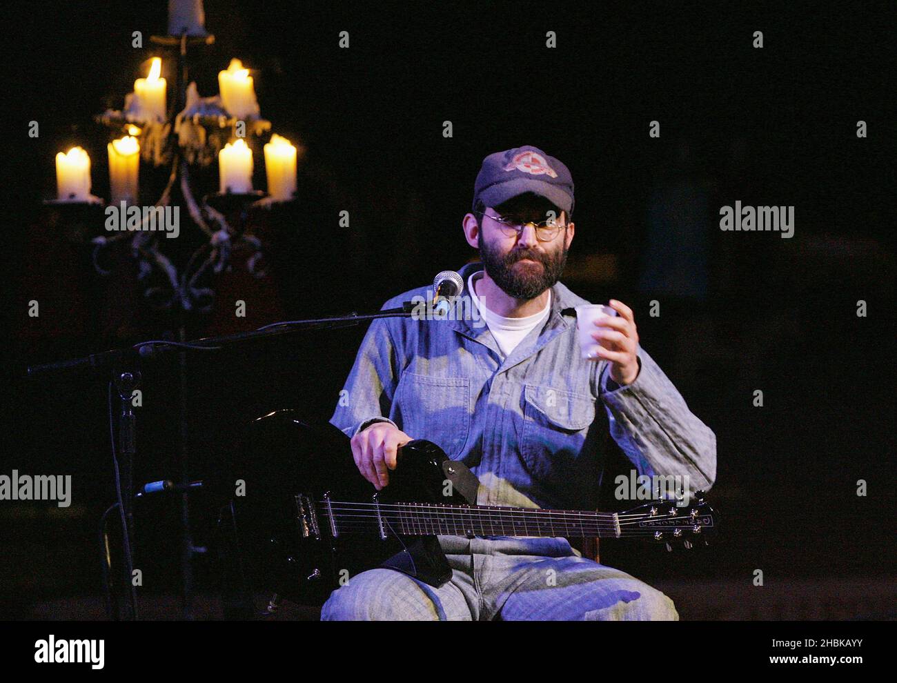 'E' Mark Everett of The Eels's signs copies of his autobiography 'The ...