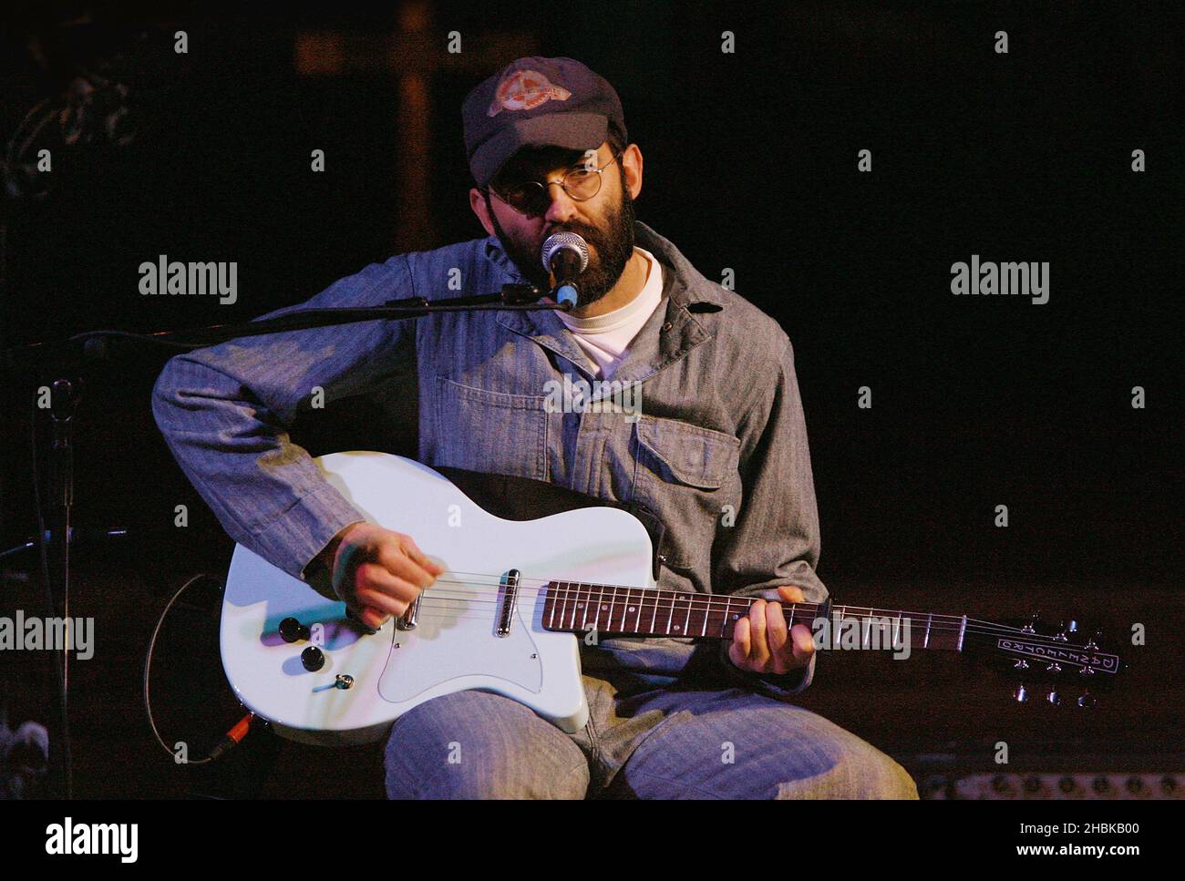 'E' Mark Everett of The Eels's signs copies of his autobiography 'The ...