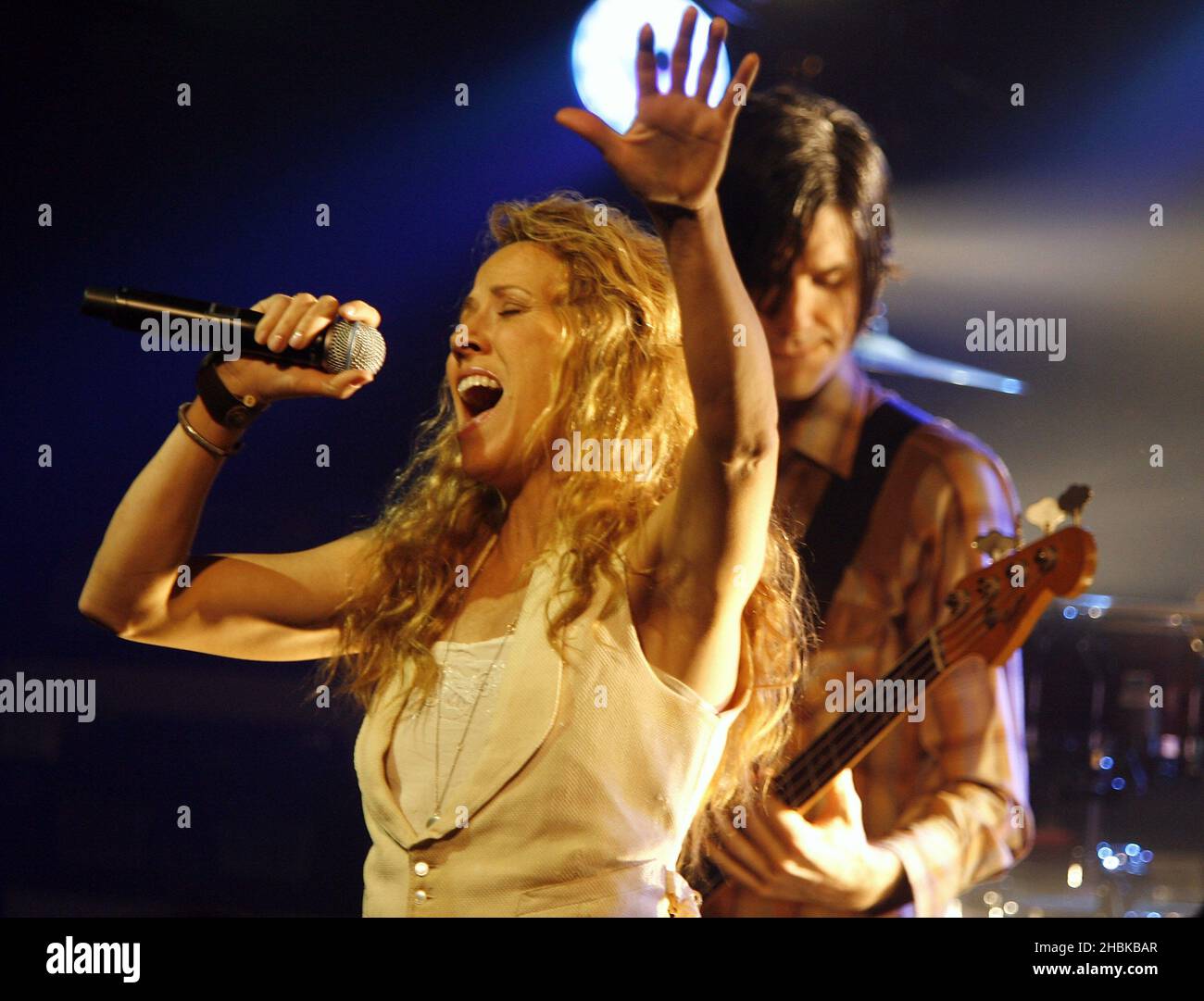 Sheryl Crow performs live on stage at Scala in Kings Cross, central ...