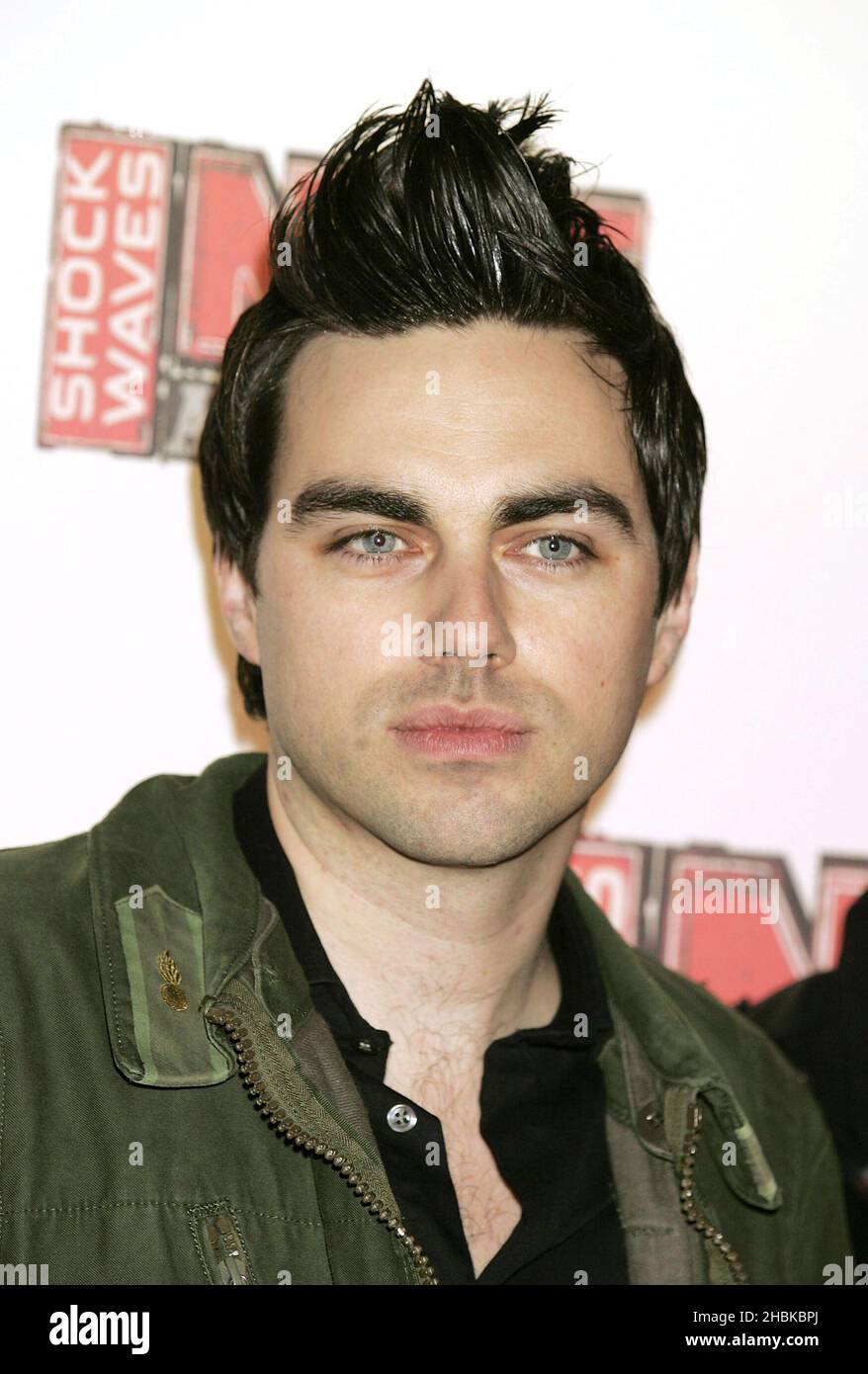 Richard Archer of Hard Fi arrives for the Shockwaves NME Awards 2008 at ...