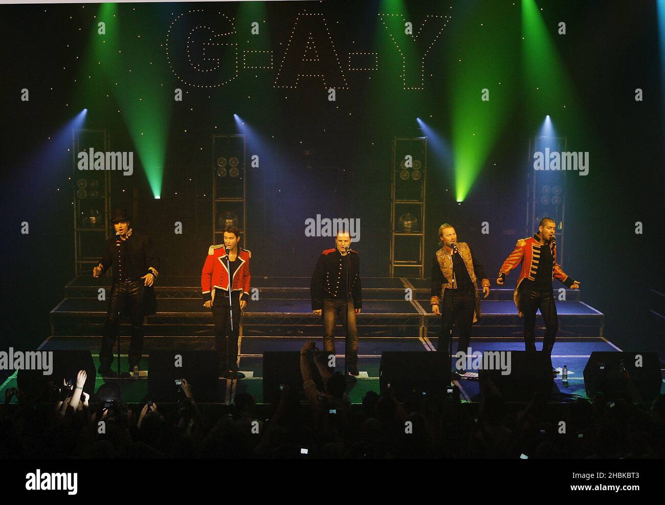 Boyzone perform a pre-tour gig at G.A.Y. at the Astoria in London Stock ...