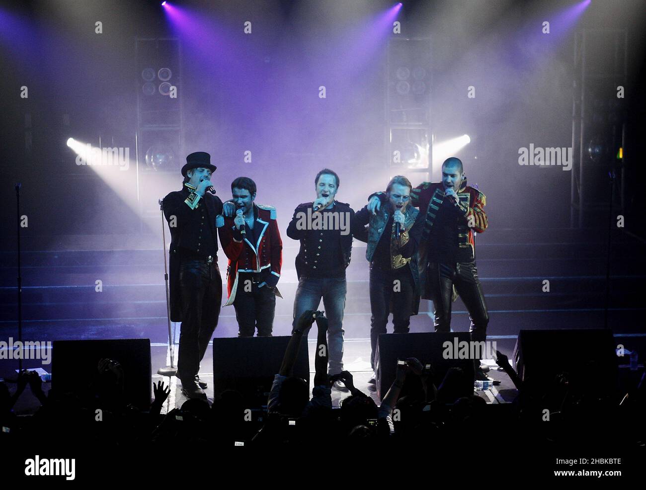 Boyzone perform a pre-tour gig at G.A.Y. at the Astoria in London Stock ...