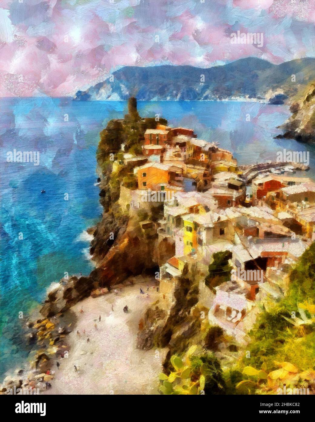 Beautiful nature landscape. Colorful travel scene. Outdoor touristic ...
