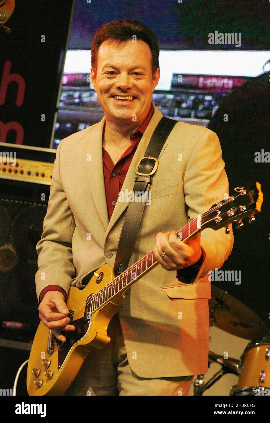 James Hunter and his band perform on stage at the MOJO Magazine Honours ...