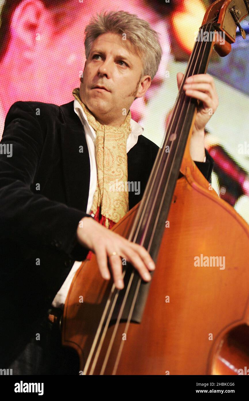 James Hunter and his band perform on stage at the MOJO Magazine Honours ...