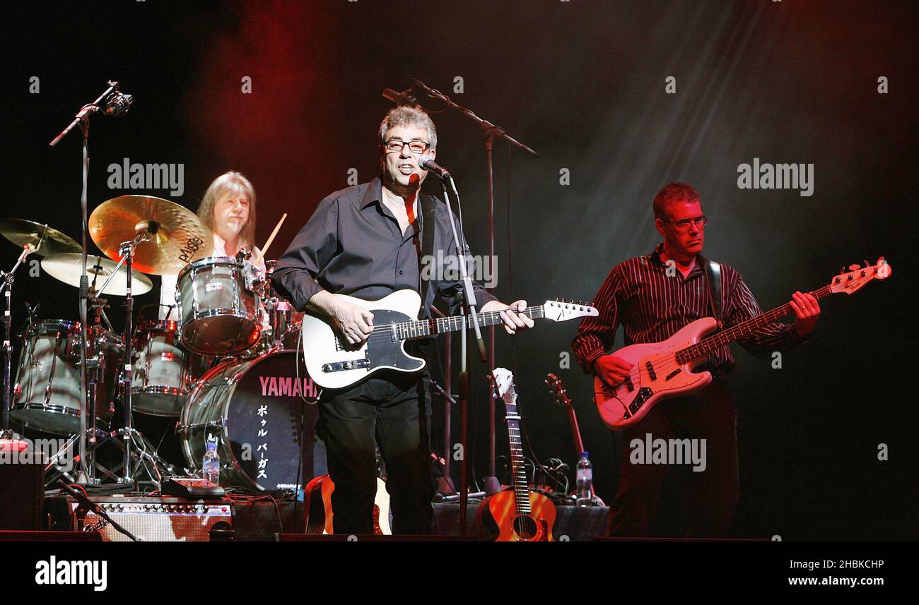 Rick Fenn of 10cc performs during 10cc's One Off Gig at Indigo 02 ...