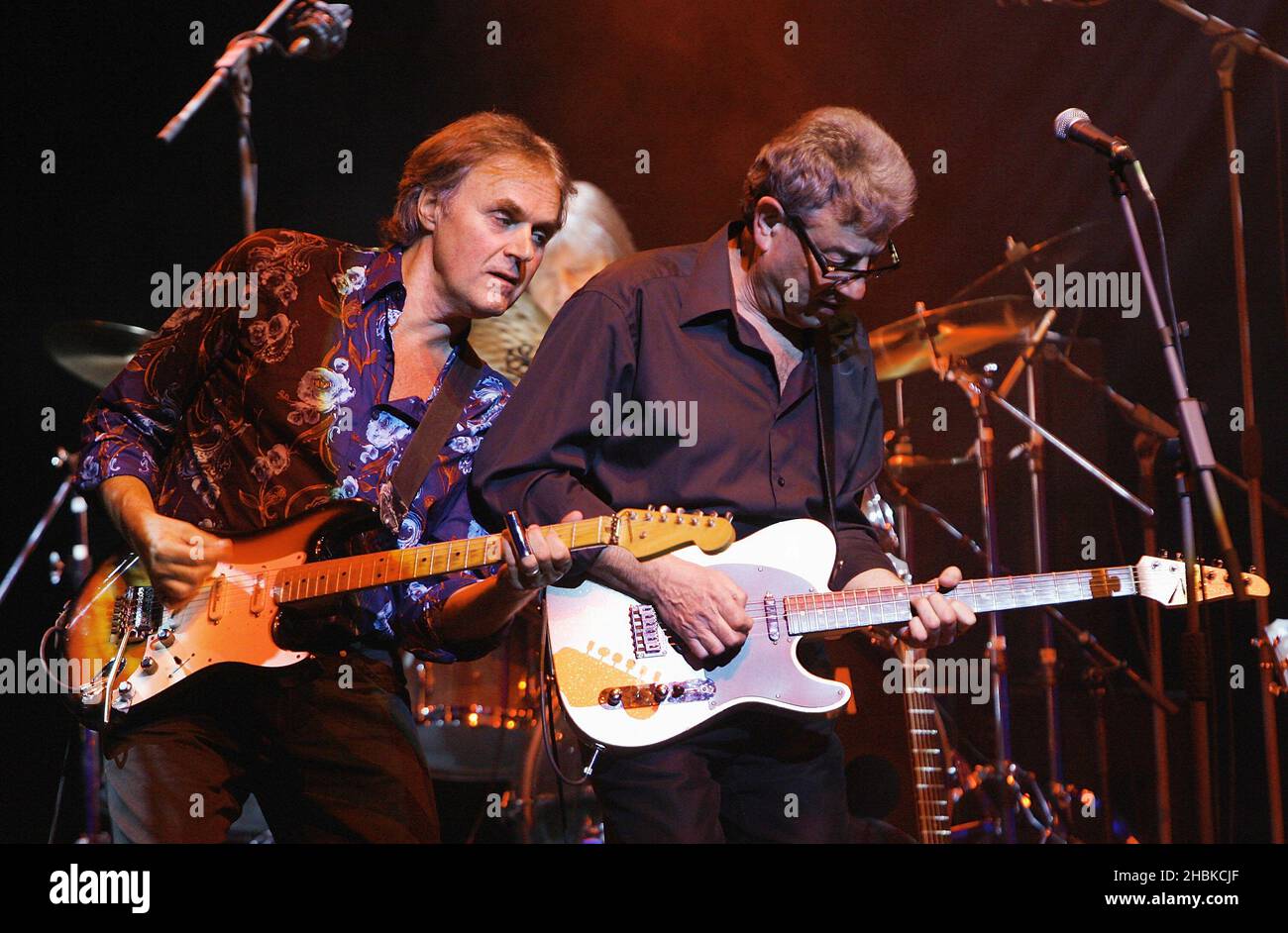 Rick Fenn and Mike Stevens of 10cc perform during 10cc's One Off Gig at ...