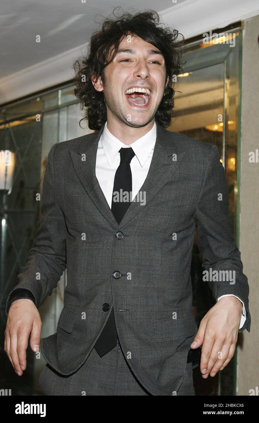 Alex Zane arrives for the Sony Radio Academy Awards at the Grosvenor ...