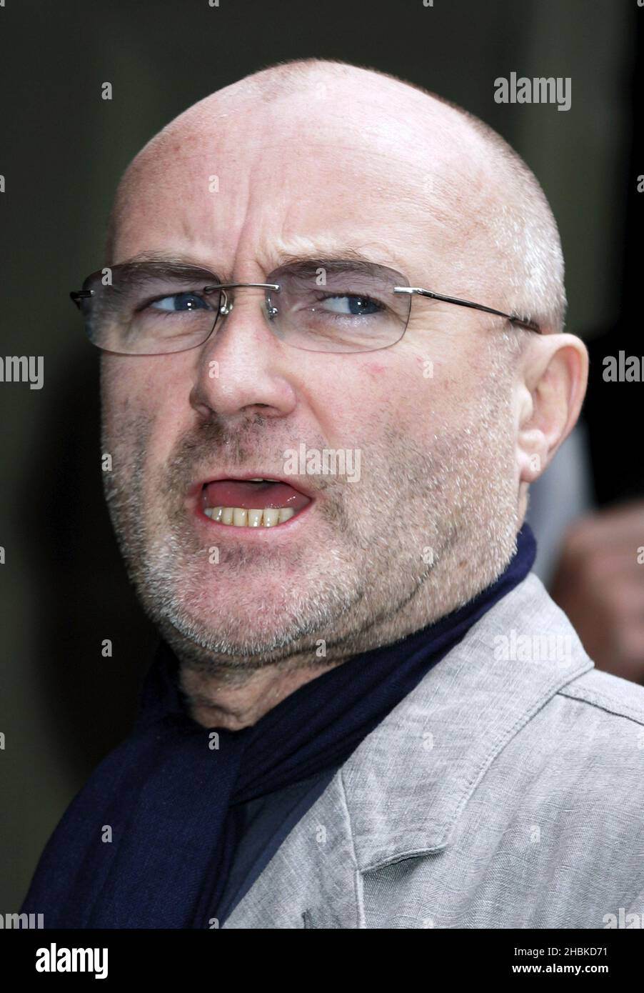 Phil Collins arrives at the 53rd Ivor Novello Awards at the Dorchester ...